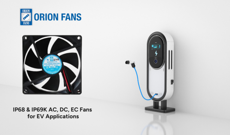 Keeping EV Chargers Cool with Orion Fans’ IP68 AND IP69K-Rated AC/DC/EC ...